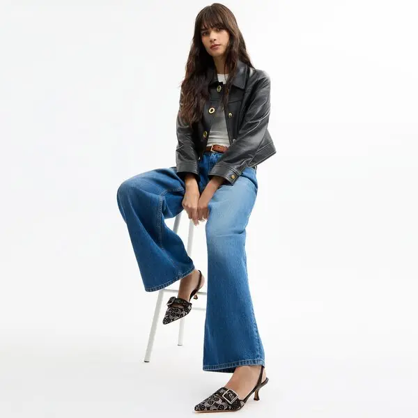 COACH Margot Slingback With Crystal Signature
