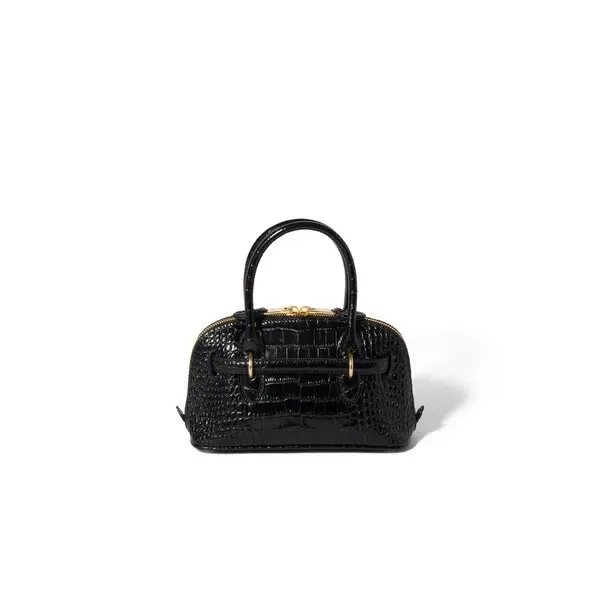 Miu Miu Aventure Crocodile Embossed Calfskin Mini-bag