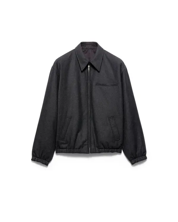Prada Re-wool Blouson Jacket