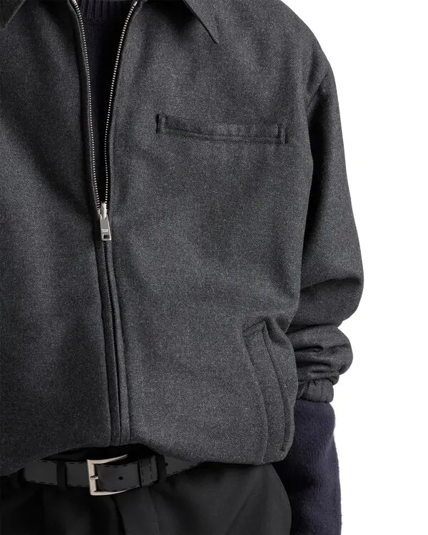 Prada Re-wool Blouson Jacket