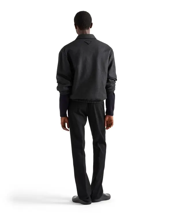 Prada Re-wool Blouson Jacket