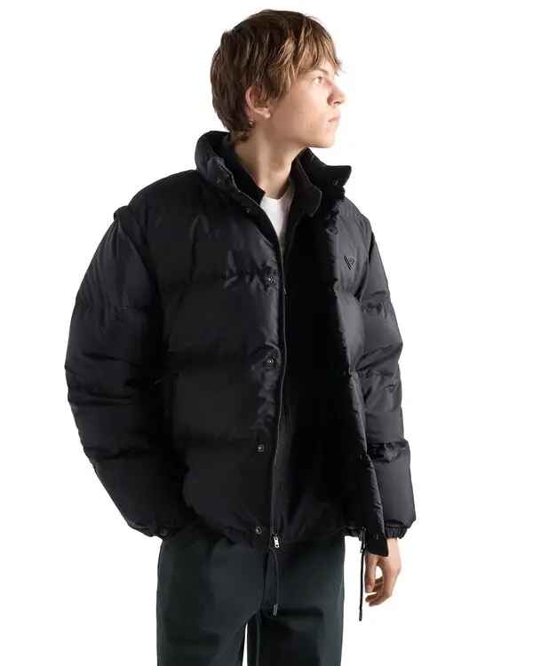 Prada Medium-weight Re-nylon Down Jacket