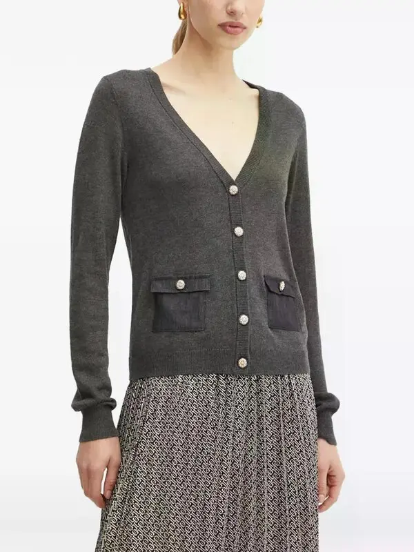 MORGAN Mje V-neck Pocket Cardigan