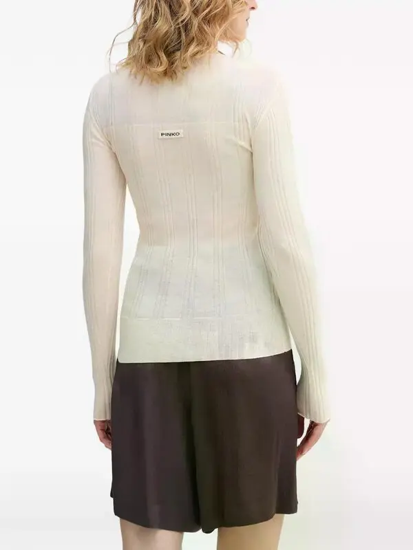 Pinko Ribbed-knit T-shirt