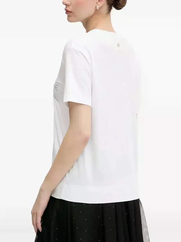 JOOP! Embellished T-shirt - White