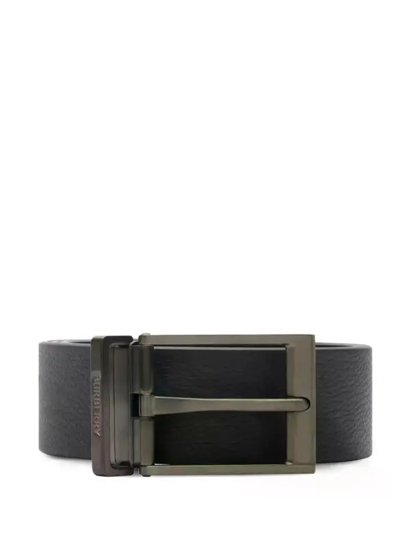 Burberry Reversible Check Belt - Brown