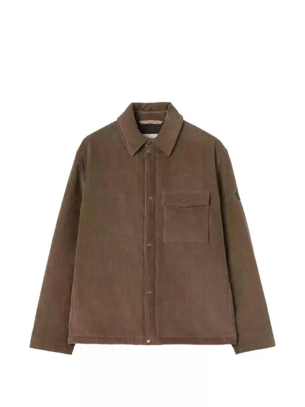 Burberry Dalewood Corduroy Jacket Shirt - Brown