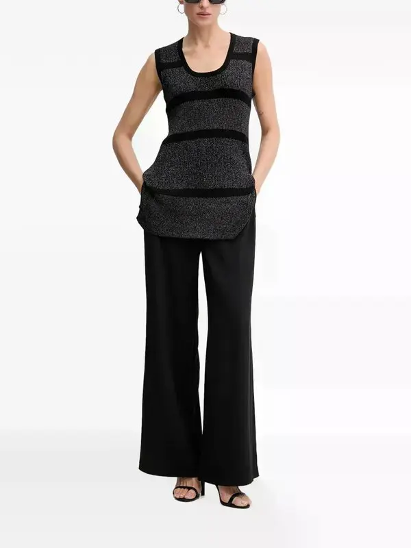 Sisley Striped Sleeveless Top