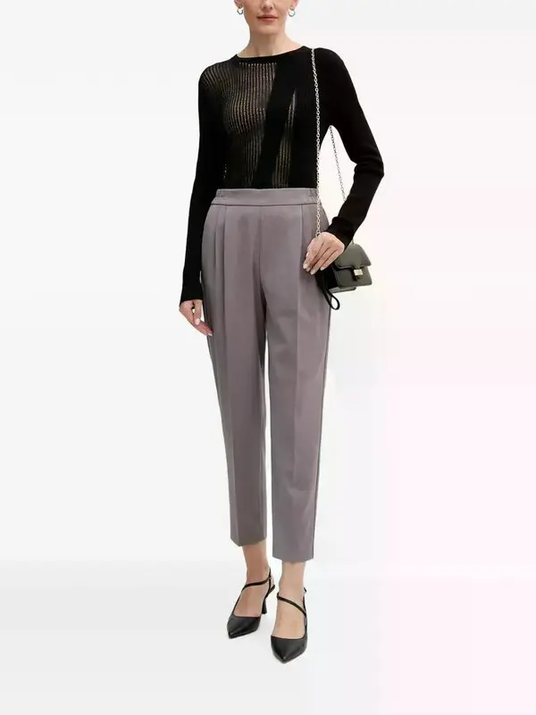 Sisley Pleated Elasticated Trousers