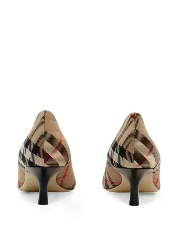 Burberry Check Low Pumps