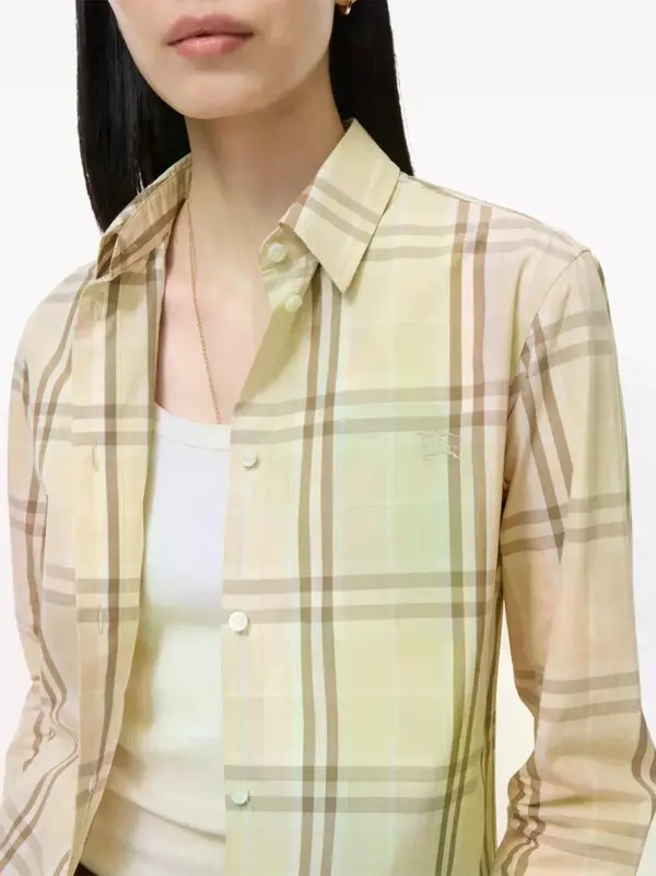 Burberry Classic Fit Check Cotton Shirt