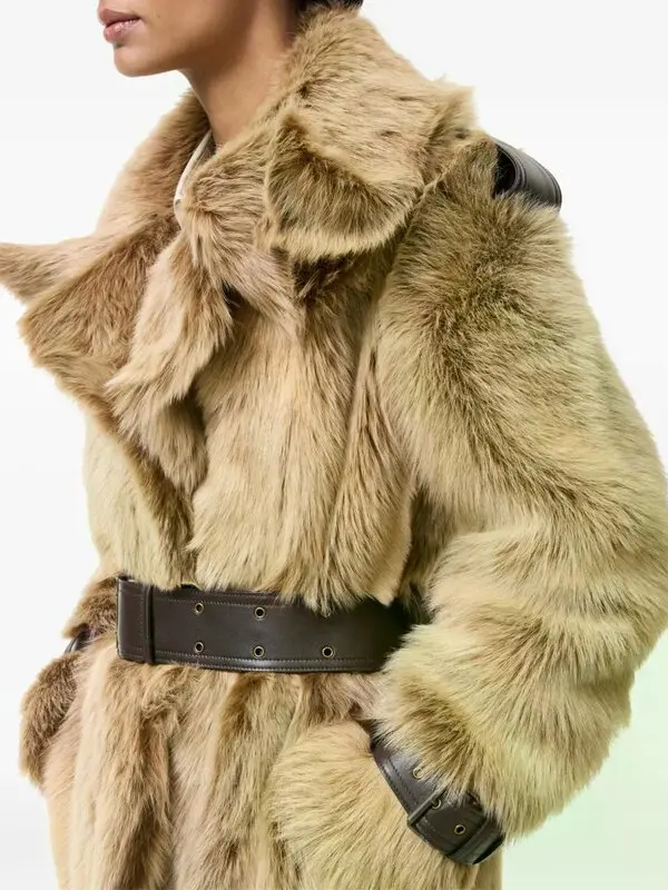 Burberry Long Shearling Linley Coat