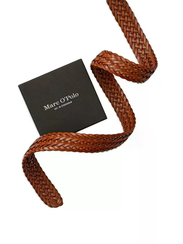 Marc O'polo Braided-leather Belt