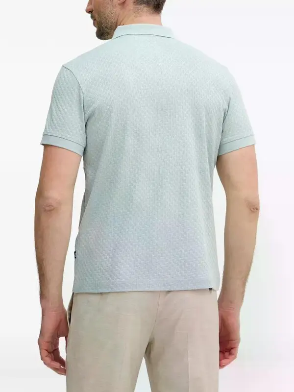 JOOP! Textured Short-sleeve Polo Shirt