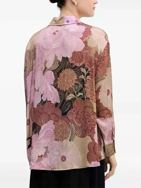Sisley Floral-pattern Shirt