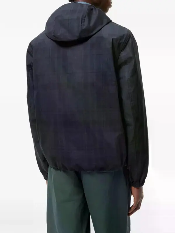 Burberry Check Cotton Hooded Jacket