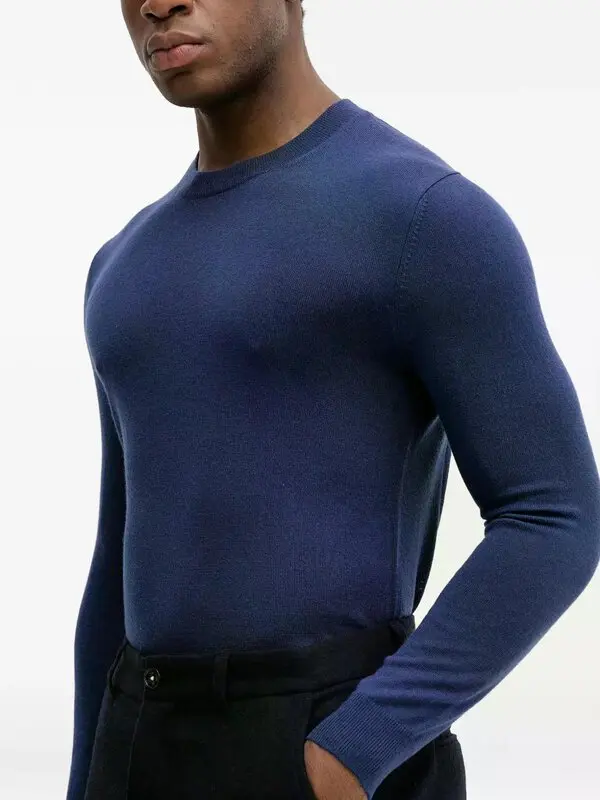 Sisley Long-sleeve Knitted T-shirt