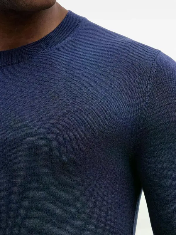Sisley Long-sleeve Knitted T-shirt