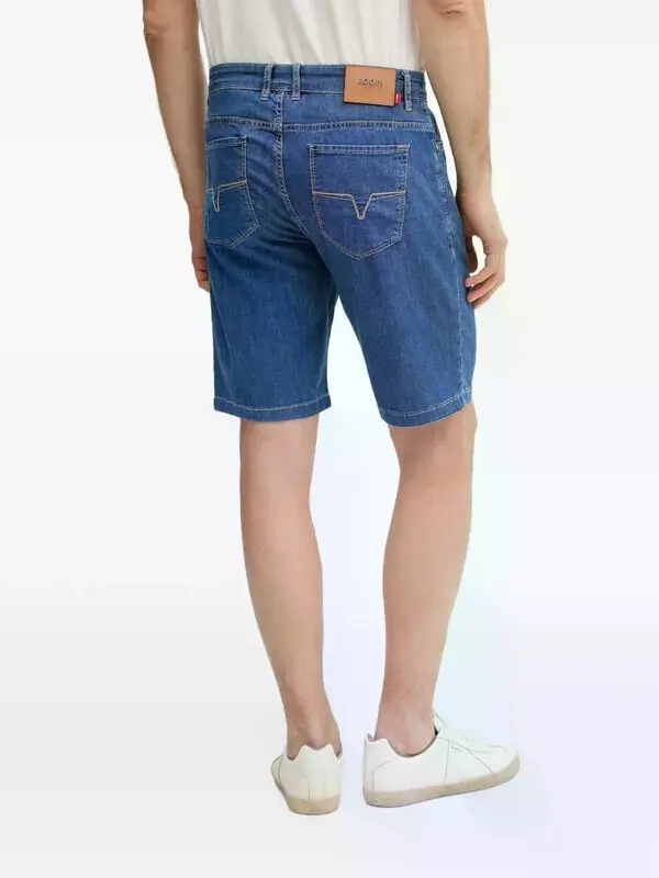 JOOP! Mabrouk Logo-patch Denim Shorts