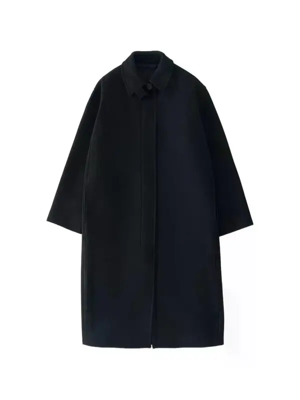 Studio Nicholson Concealed-button A-line Coat