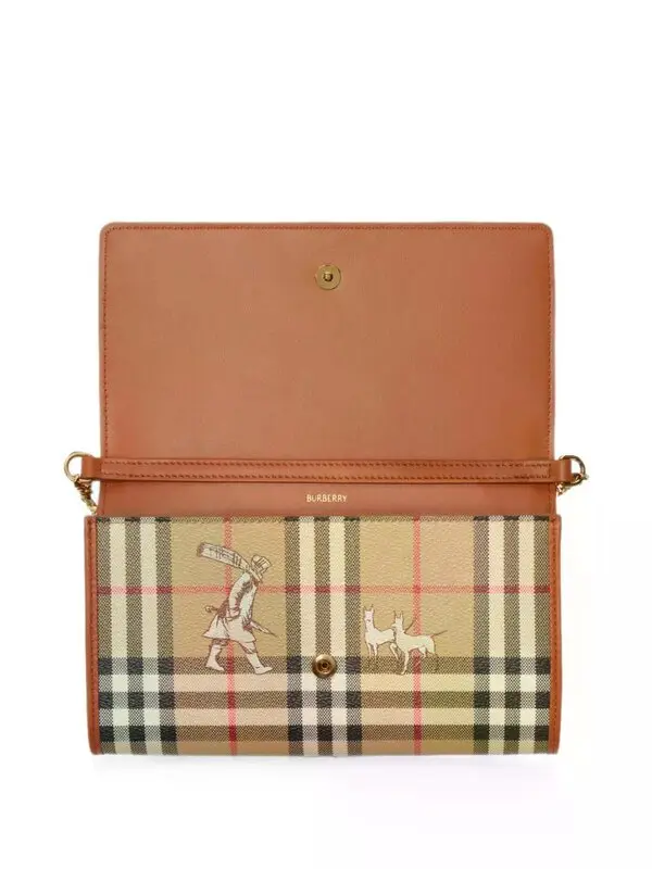 Burberry Mates Checkered Chain-strap Shoulder Bag