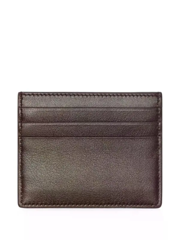 Burberry Alpine-landscape Leather Card Holder