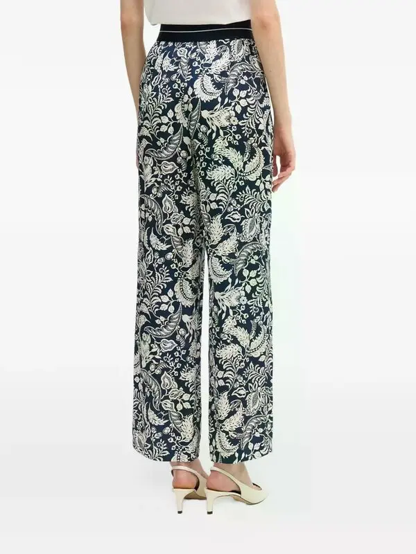 JOOP! Piara Floral-jacquard Trousers