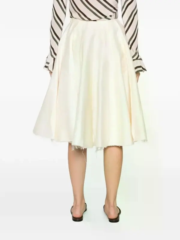Maggie Marilyn Dinner At Freds Frayed Midi Skirt
