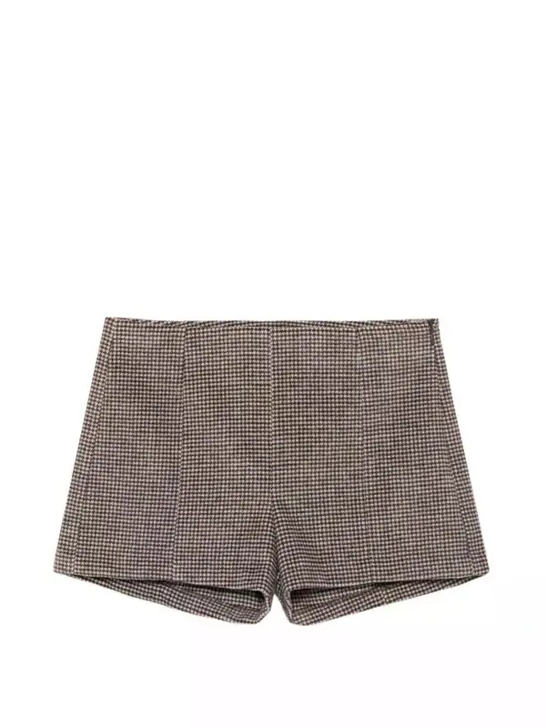 Maggie Marilyn Straight Talker Herringbone Shorts