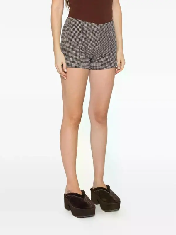 Maggie Marilyn Straight Talker Herringbone Shorts