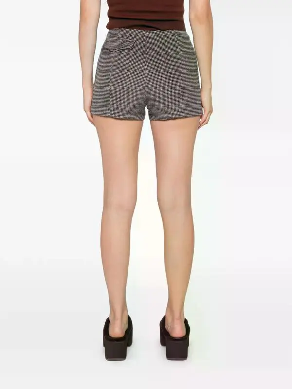 Maggie Marilyn Straight Talker Herringbone Shorts