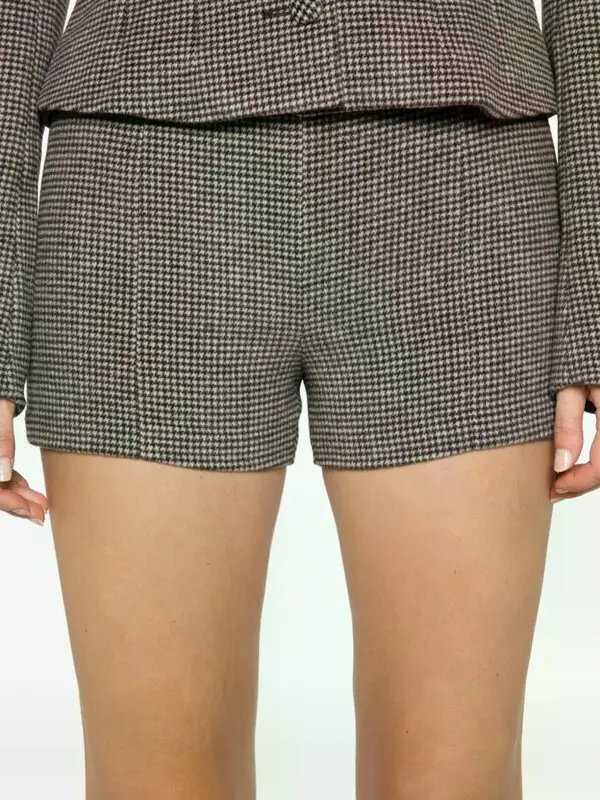 Maggie Marilyn Straight Talker Herringbone Shorts