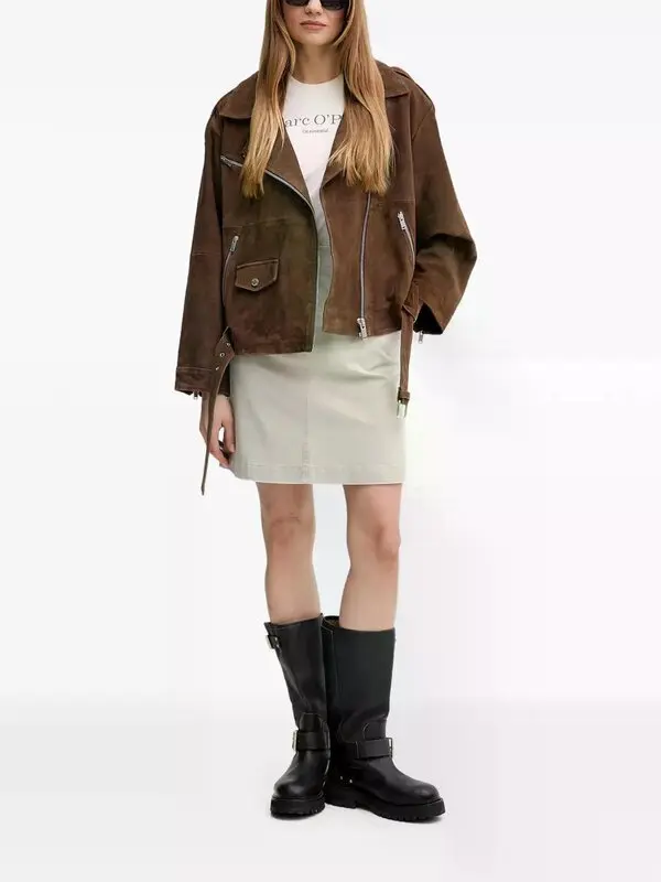 Marc O'polo Belt-loops Mini Skirt