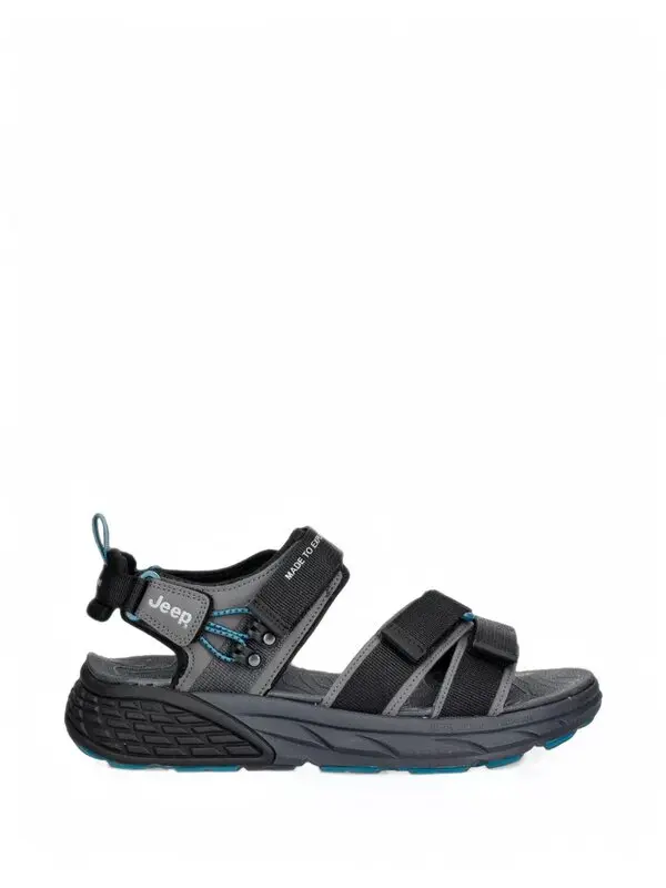 JEEP Groove Touch-strap Flat Sandals