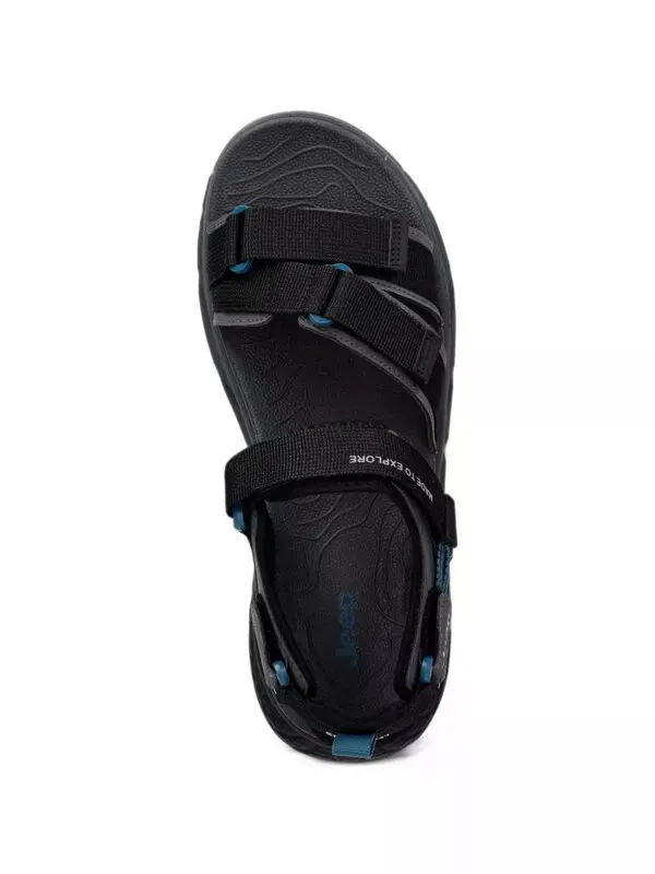 JEEP Groove Touch-strap Flat Sandals