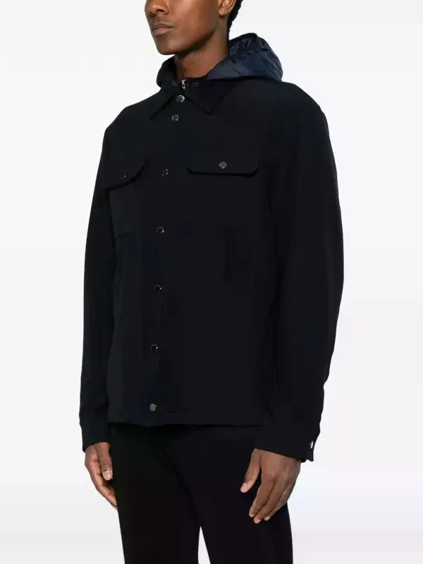 Paul & Shark Hooded Layered Jacket