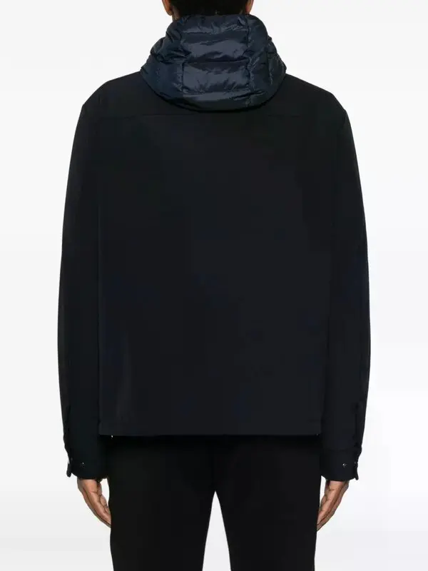 Paul & Shark Hooded Layered Jacket