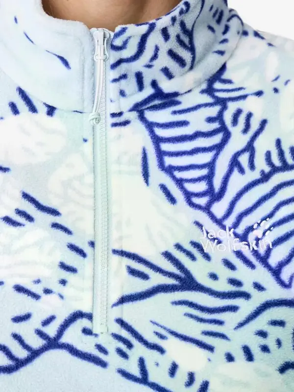 JACK WOLFSKIN Paw Era 100 Abstract-print Sweatshirt