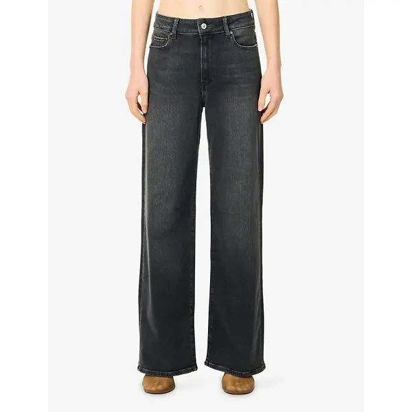 Paige Anessa 31in Wide-leg Denim Jeans