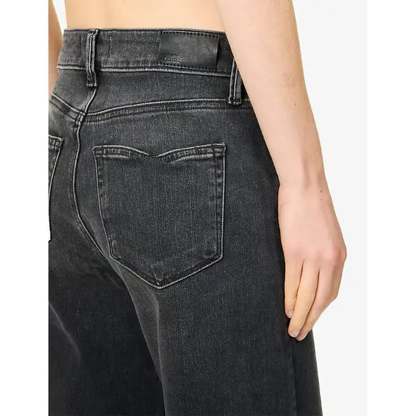 Paige Anessa 31in Wide-leg Denim Jeans