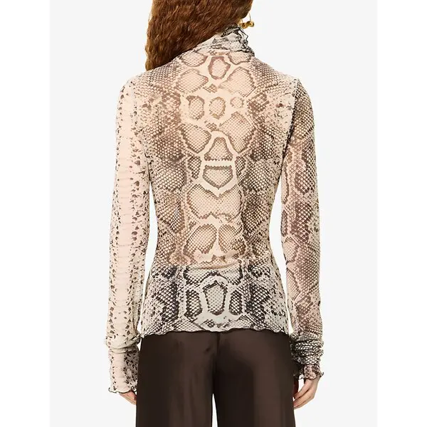 RAT AND BOA Sole Mesh Top