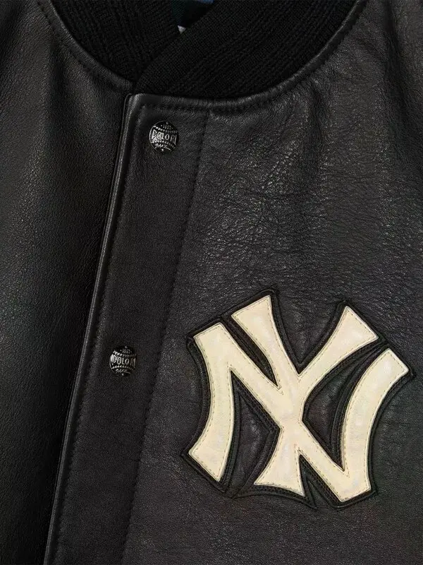 Polo Ralph Lauren Logo-patch Leather Jacket