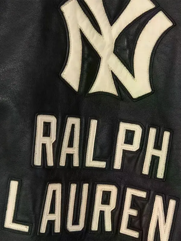 Polo Ralph Lauren Logo-patch Leather Jacket