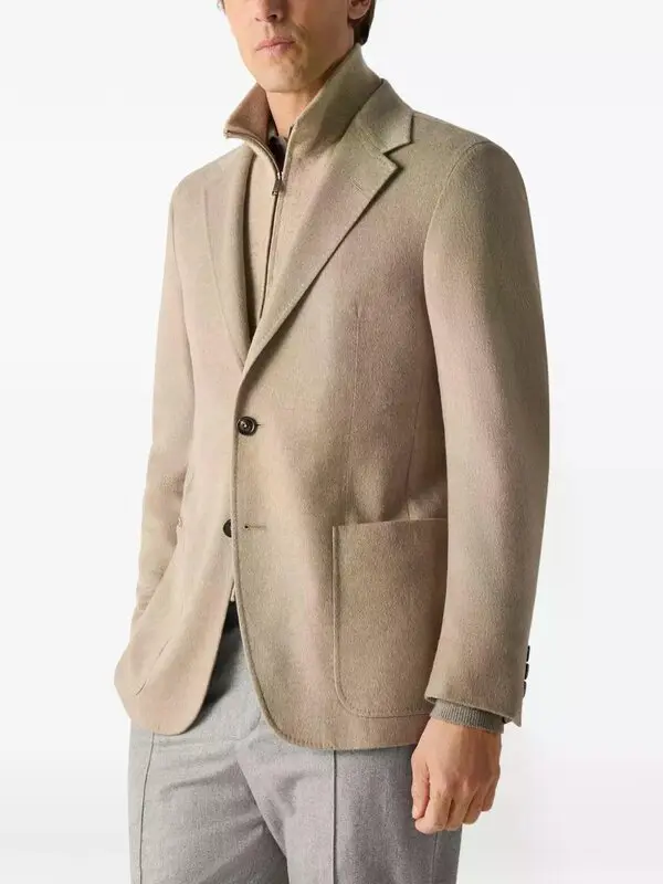 Zegna Light-taupe Oasi Cashmere Jacket
