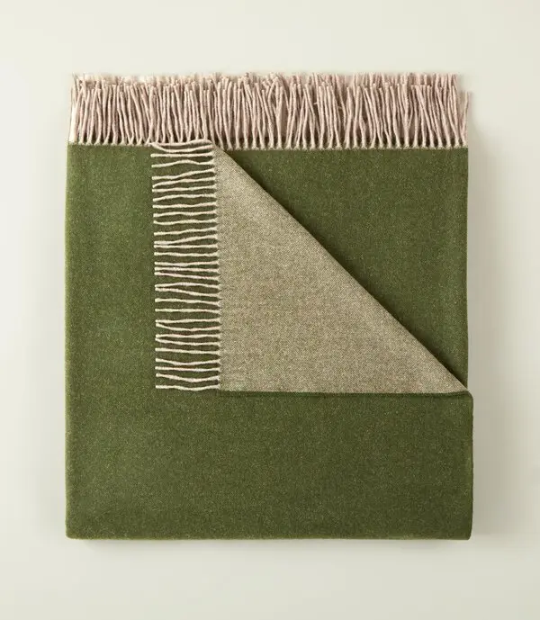 PEACOCK ALLEY Verona Blanket - Forest