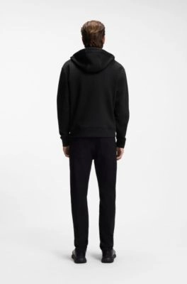 BOSS Porsche X Relaxed-fit Zip-up Hoodie With Logo