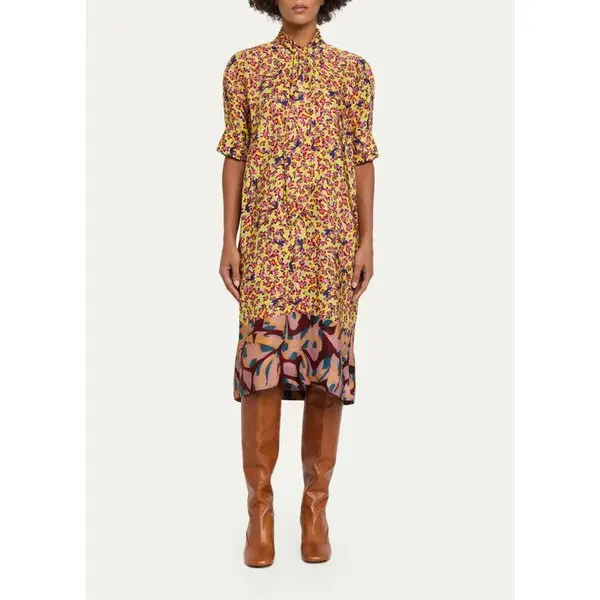 Dries Van Noten 70mm Crinkled Leather Over-the-knee Boots