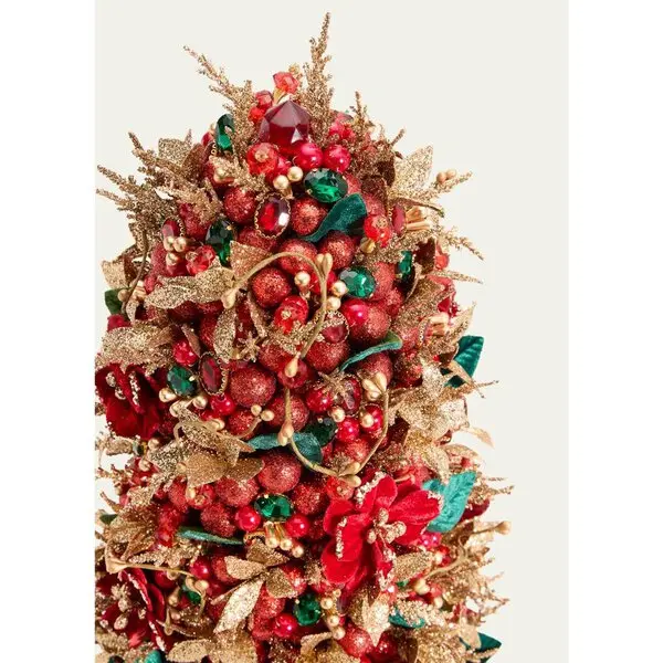 SALZBURG CREATIONS Shining Elegance 18" Tabletop Christmas Tree