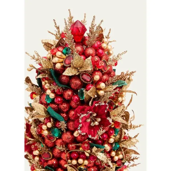 SALZBURG CREATIONS Shining Elegance 12" Tabletop Christmas Tree