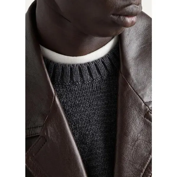 Prada Logo Long-sleeved Cotton T-shirt